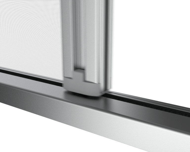 Aluminium fly screen ideal for balcony doors with maxi-openings - Viento