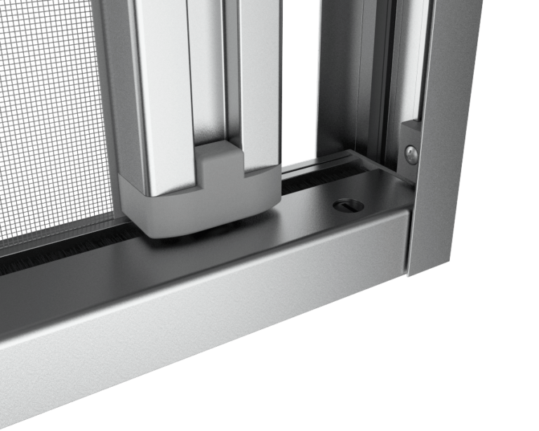 Aluminium fly screen ideal for balcony doors with maxi-openings - Viento